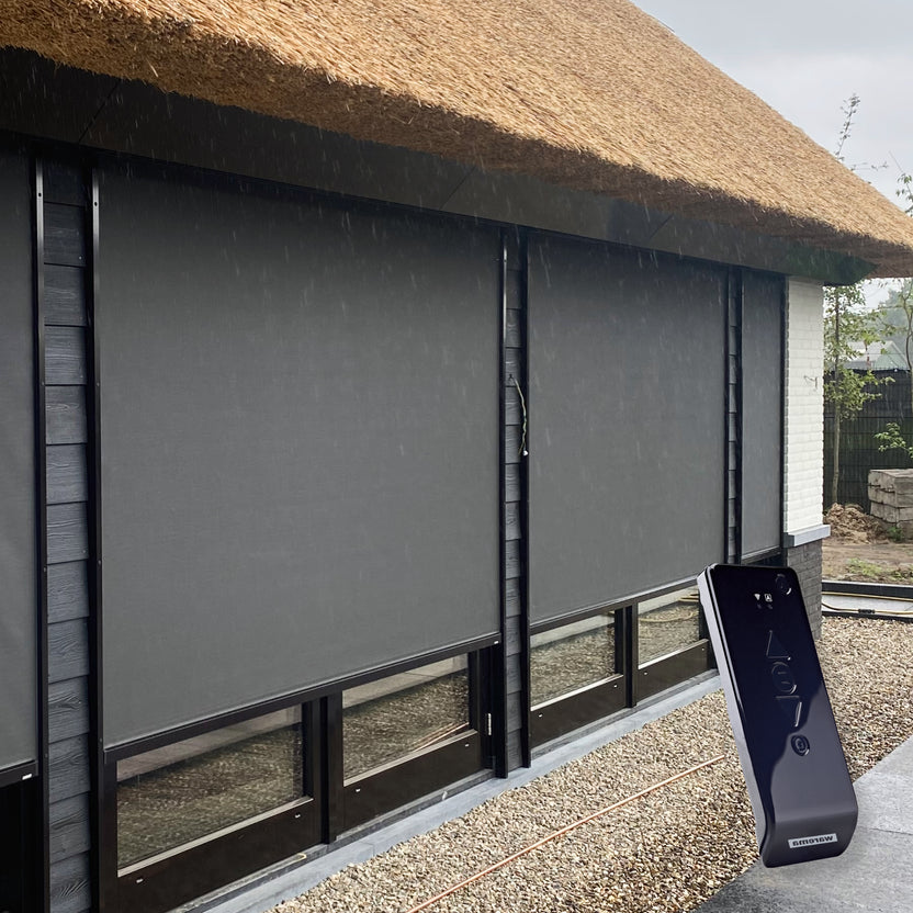 Warema Zipscreen met railsgeleiding – LivingLux