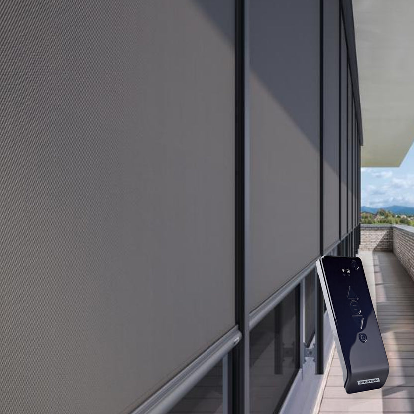 Warema Zipscreen met railsgeleiding – LivingLux