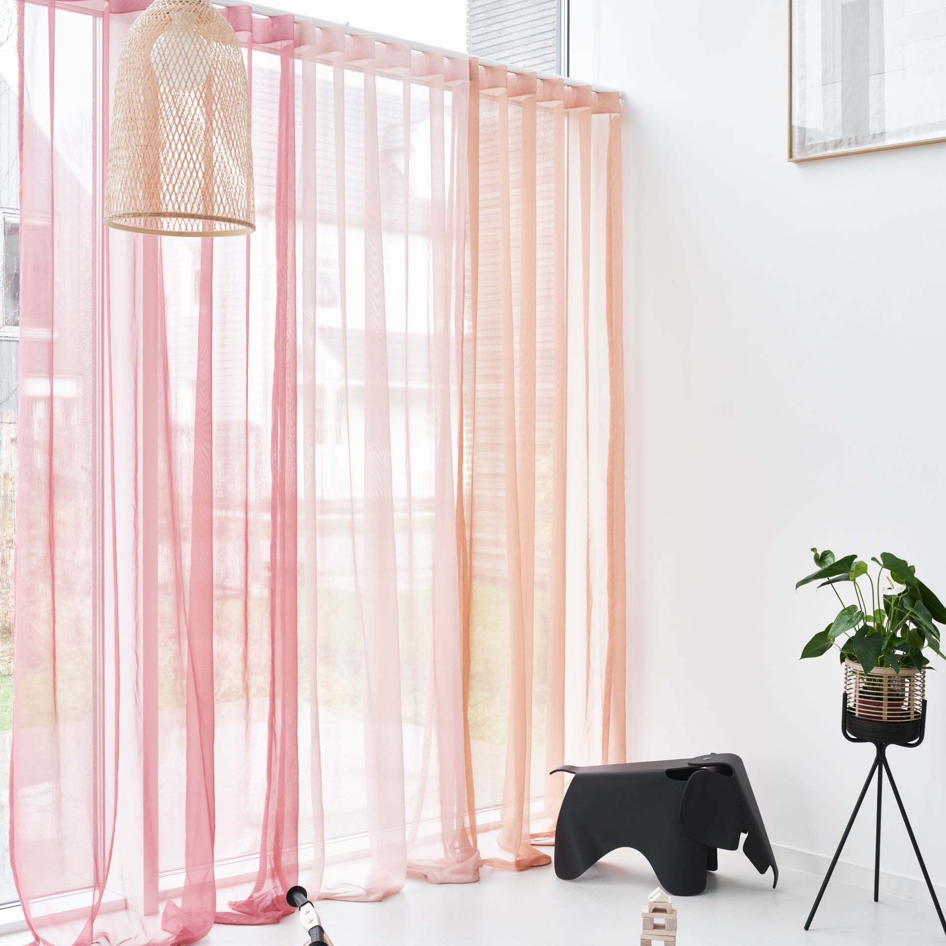 LivingLux vitrage gordijn